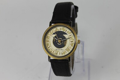 Vintage SUZUKI Zodiac Moon Phase Quartz Wrist Watch Japan | eBay