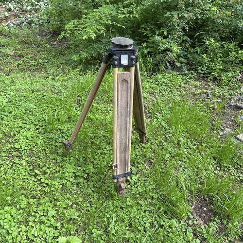 Antique Vintage K & E Style Adjustable Transit Tripod Wood Brass | eBay