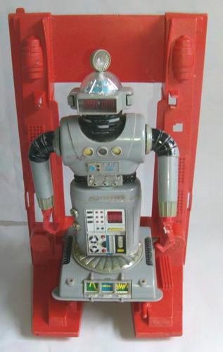Vintage Zeroids Zintar Robot Ideal Toys 1968 Retro Rare 18cm including ...