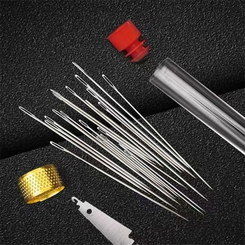 34PCS Sewing Tool Set,Needles Thread Hand Repair Tool,Portable Sewing ...
