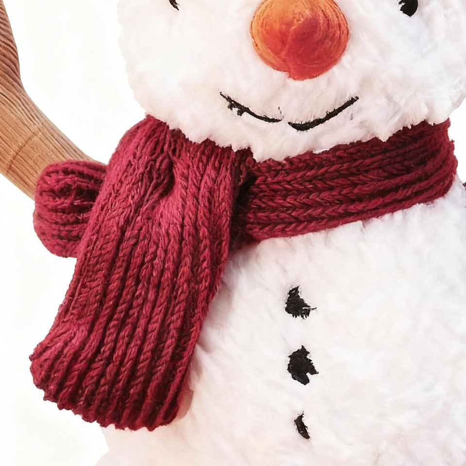 Snowman Plush Toy Cuddly Hugger Doll Stuffed Snowman Cute Plush Toy For ...