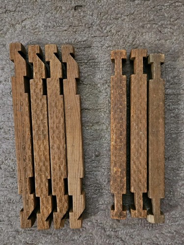 Vintage Lincoln Logs Wooden Logs Square Lincoln Logs Mixed Lot 200+ | eBay