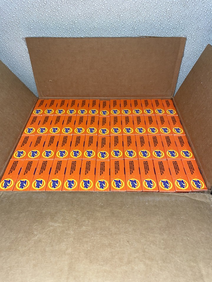 Lot of 156 Coin Vended Cartons Tide Original Scent Detergents, 49340 | eBay