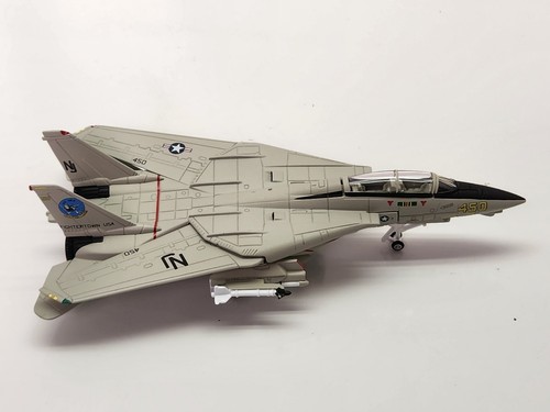 1999 HALLMARK LEGENDS IN FLIGHT DIECAST F-14A TOMCAT MINIATURE AIRPLANE ...