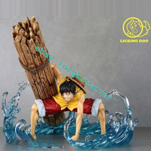 LICKING DOG Studio One Piece Monkey D Luffy Resin Statue In Stock Three ...