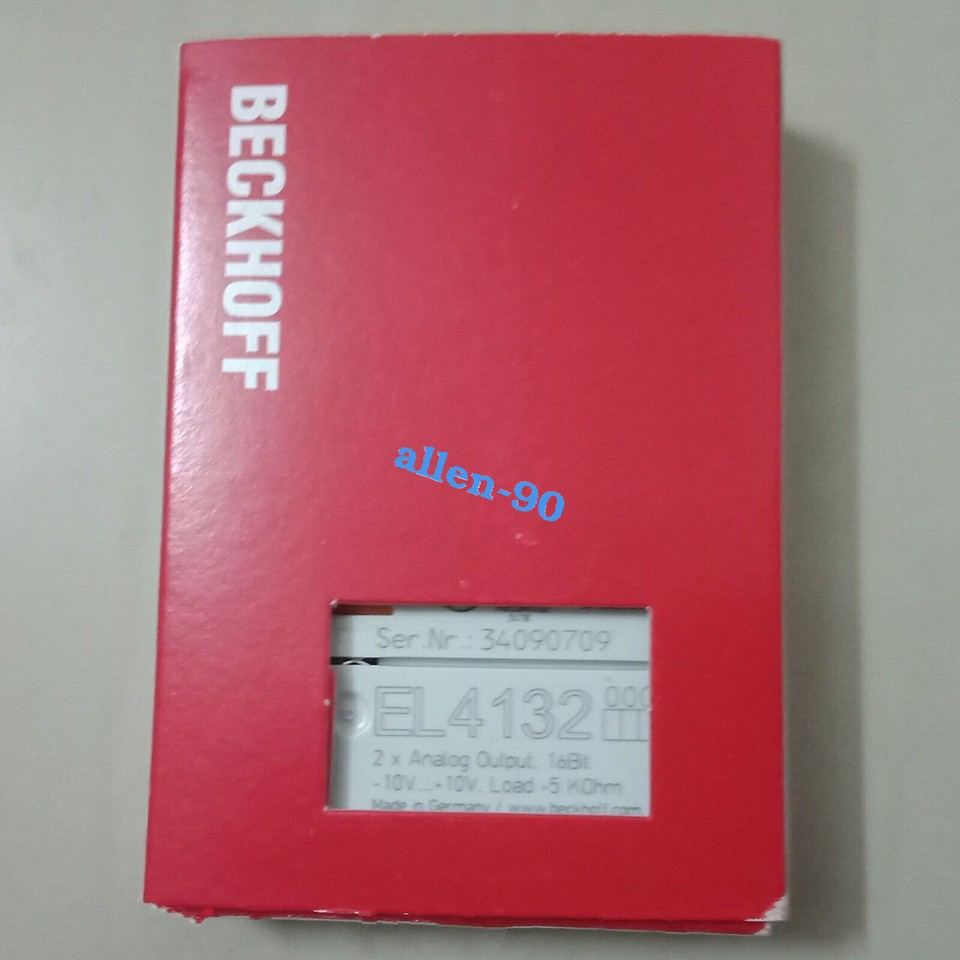 New BECKHOFF module EL4132 Fast shipping#DHL or FedEx | eBay