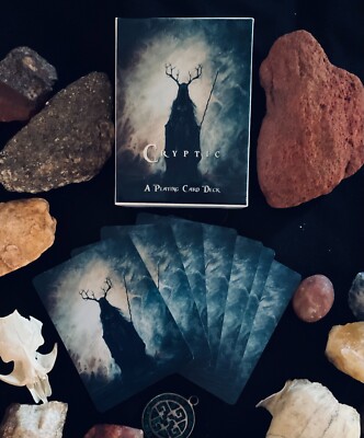 Cryptic - 52-Card Poker Playing Deck featuring Dark, Gothic, & Moody ...