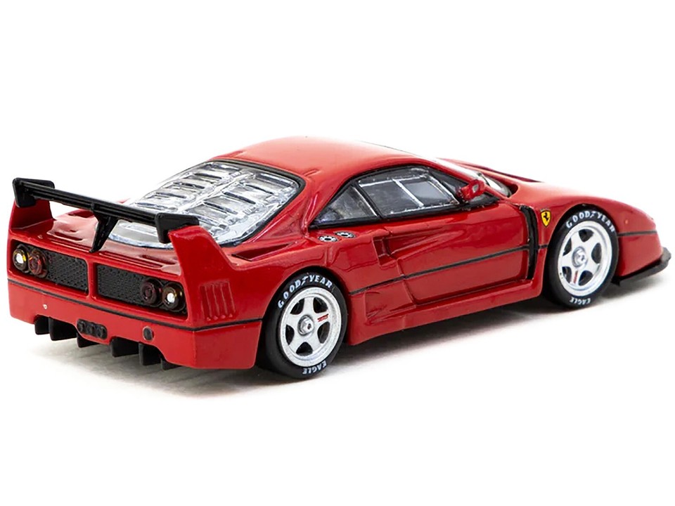 FERRARI F40 LM RED "ROAD64" 1/64 DIECAST MODEL CAR BY TARMAC WORKS T64R ...