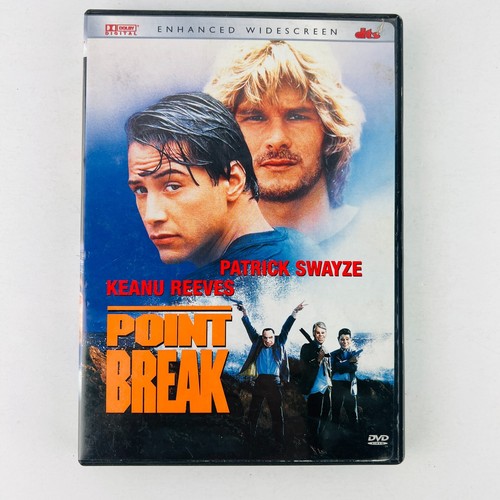 Point Break DVD Patrick Swayze, Keanu Reeves, Gary Busey | eBay