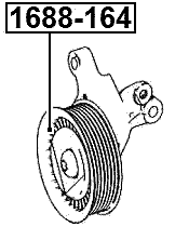 Pulley Idler Fits Mercedes Benz 1717609, 6422300342, A6422300342, BK3Q ...