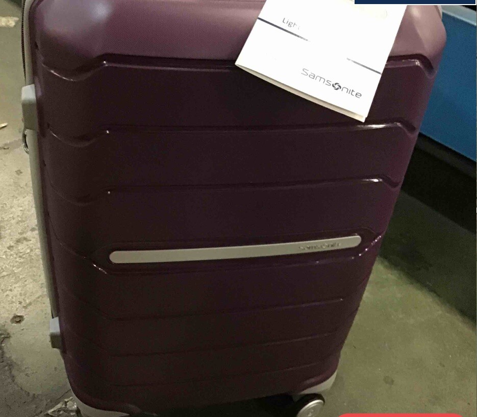 Samsonite Freeform Hardside Expandable Double Carry-On 21-Inch Amethyst ...