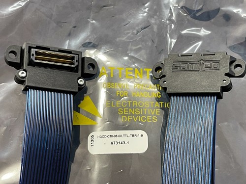 HQCD-030-06.00-TTL-TBR-1-B , SAMTEC, 0.50 mm Q Strip Coax Cable ...