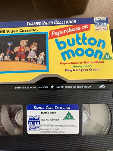PAPERCHASE ON BUTTON MOON - VHS VIDEO - THAMES VIDEO COLLECTION ...