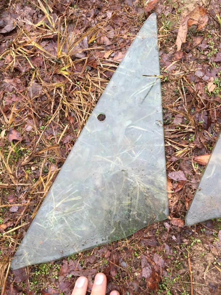 Vintage 1966 1967 Oldsmobile Olds Cutlass? vent wing window wind glass ...