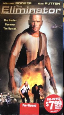 The Eliminator 2004 VHS Michael Rooker Bas Rutten Navy SEAL Marco Ruas ...