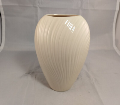 Lenox Mirage 8" Vase - Ivory with Gold | eBay