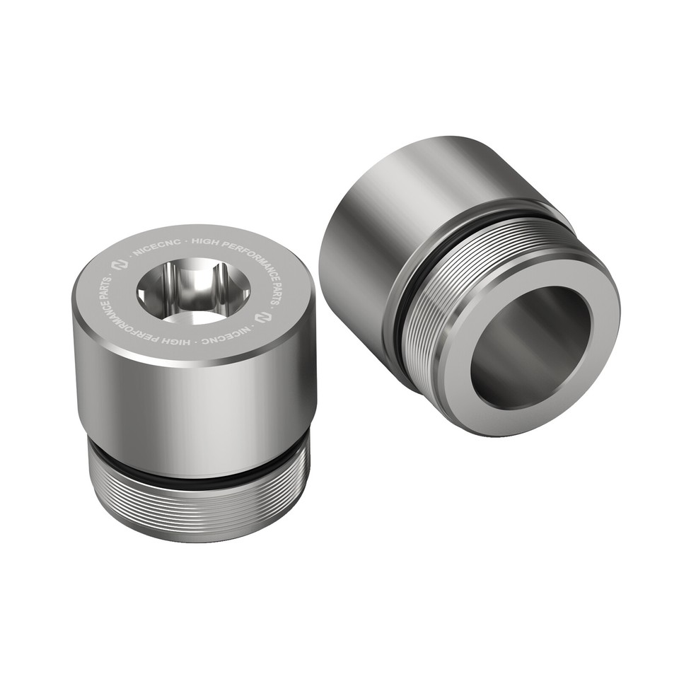 Stainless Steel 49mm Fork Tube Extension for Harley Ultra Limited FLHTK ...