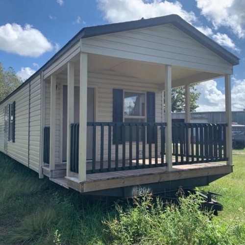 2025 HUD Park Model w/ 6 foot Porch – 1BR/1BA – 12×40 – 466 sqft – Wind ...