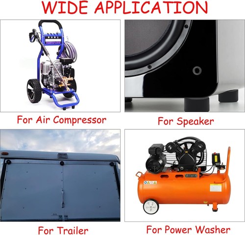 4PCS 192310GS Air Compressor Isolator Rubber Feet Foot Mount Compatible ...