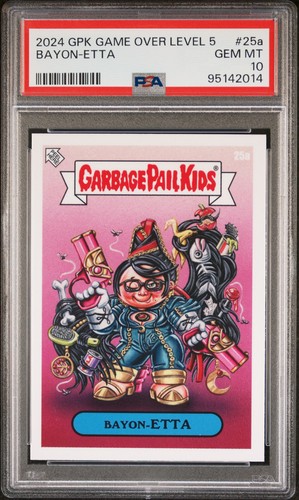 Bayon-Etta Topps Garbage Pail Kids: Game Over Level 5 #25a *810 PSA 10 ...
