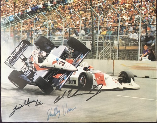 Al Unser Jr. Valvoline Indy Car No. 3 Signed 8 X 10 Photo Reprint | eBay
