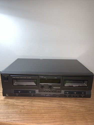 Technics Cassette Player Recorder RS-TR212 Dual Double Tape Deck Audio Component | eBay