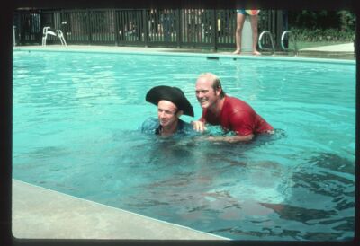 1981 MEL TILLIS & TERRY BRADSHAW In CANNONBALL RUN Original 35mm Slide ...