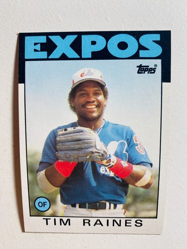 1986 TOPPS #280 TIM RAINES NM-MT MLB BASEBALL CARD | eBay