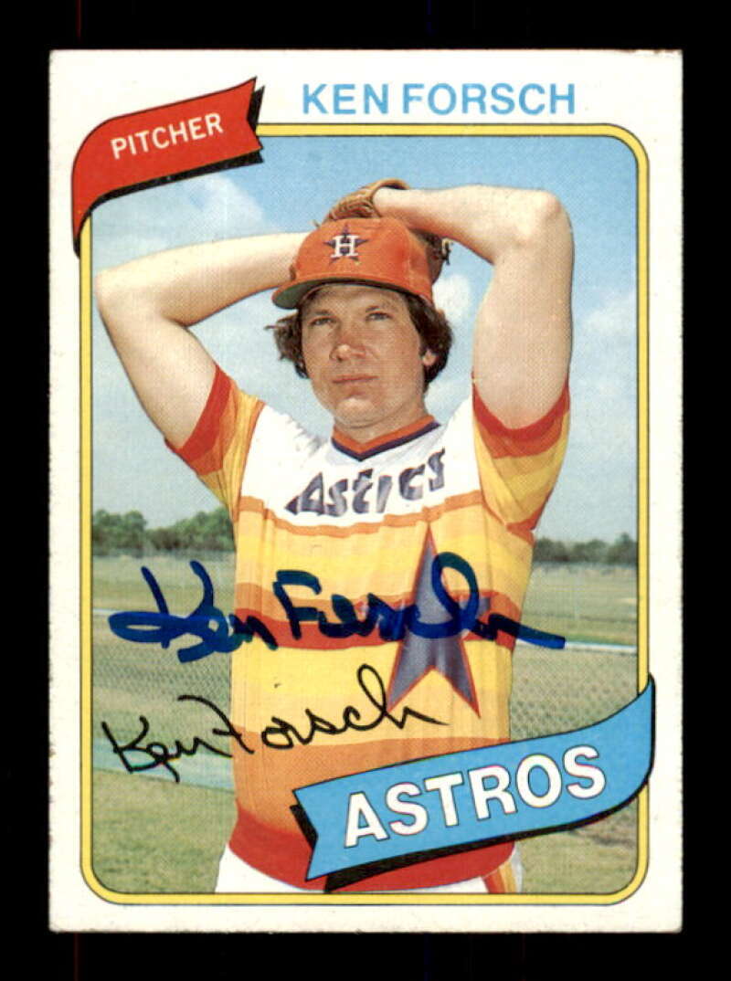 1980 Topps #642 Ken Forsch AUTOGRAPHED!!! Astros DP 235637 | eBay