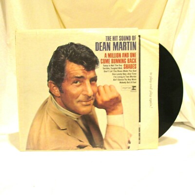 1966 The Hit Sound of Dean Martin LP 33 Vinyl Record Reprise R6213 Mono ...
