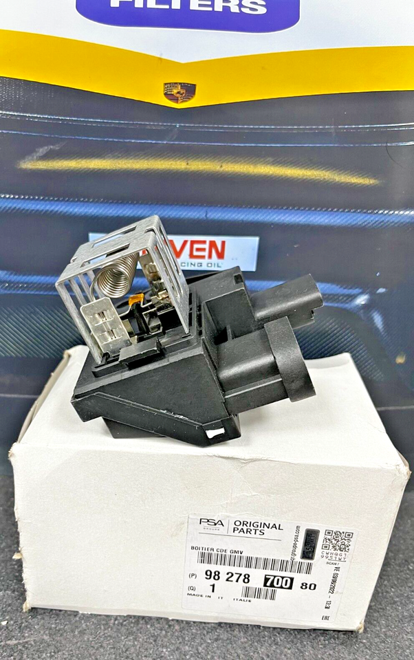 Genuine PSA Citroen & Peugeot Radiator Fan Relay 9827870080 OE OEM FREE ...