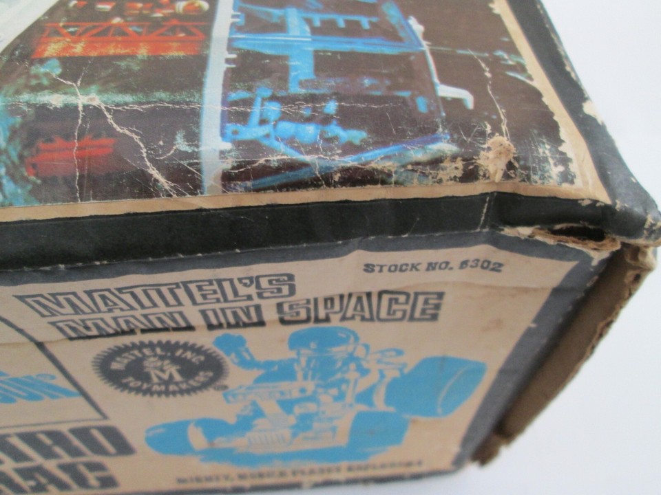 Major Matt Mason ASTRO TRAC box only 1967Plus bonus 1 pair replacement ...