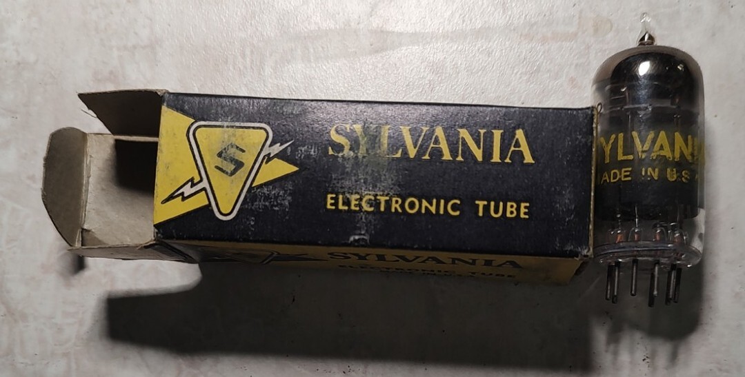 NOS SYLVANIA 5AN8 Vtg Electronic Vacuum Tube | eBay