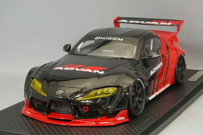 1/18 HPI IG ignition #IG2199 Toyota PANDEM Supra (A90) Black / Red ...