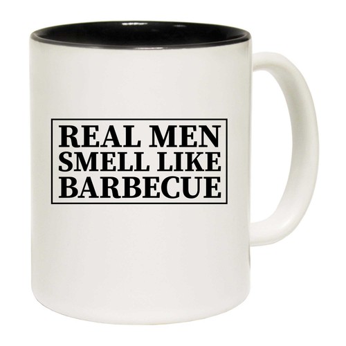 Real Men Smell Like Barbecue Bbq V1 Grilling - Funny Novelty Coffee ...