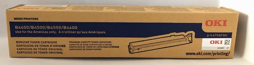 OKIDATA OKI 43502301 Ink Toner Cartridge Genuine OEM B4400 B4500 B4550 ...
