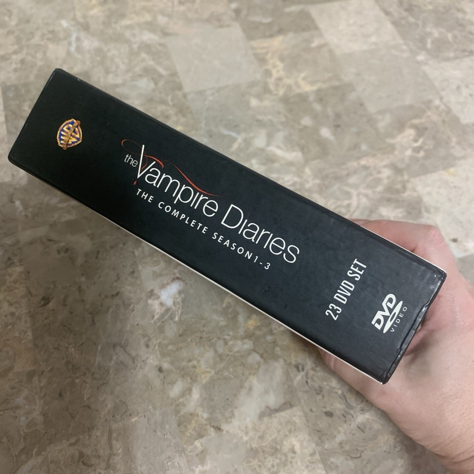 The Vampire Diaries Season 1-3 DVD Box Set 1 2 3 Complete Edition 23 Discs! 9788585970055| eBay