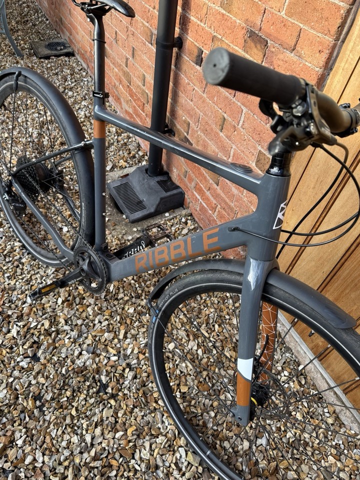 Ribble 2020 Gravel AL Electric Bike For Road Biking And Trails straight ...