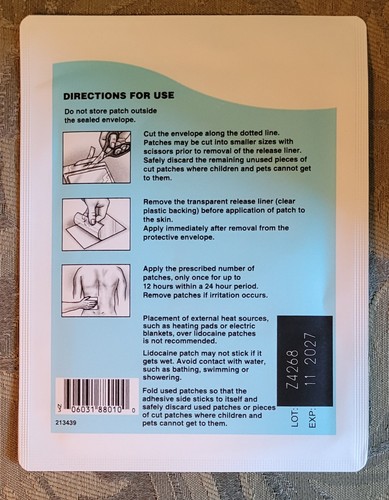 3 BOXES BACK PAIN PATCH RELIEF 90 PATCHES PAR 5% | eBay