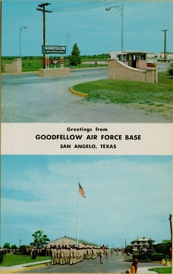 Multi-View Greetings From Goodfellow Air Force Base San Angelo TX ...