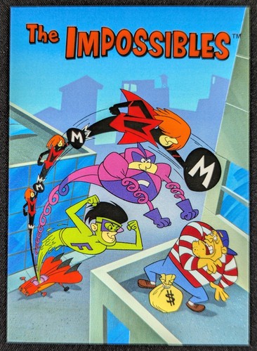The Impossibles 1994 Hanna Barbera Cartoon Card #12 (NM) | eBay