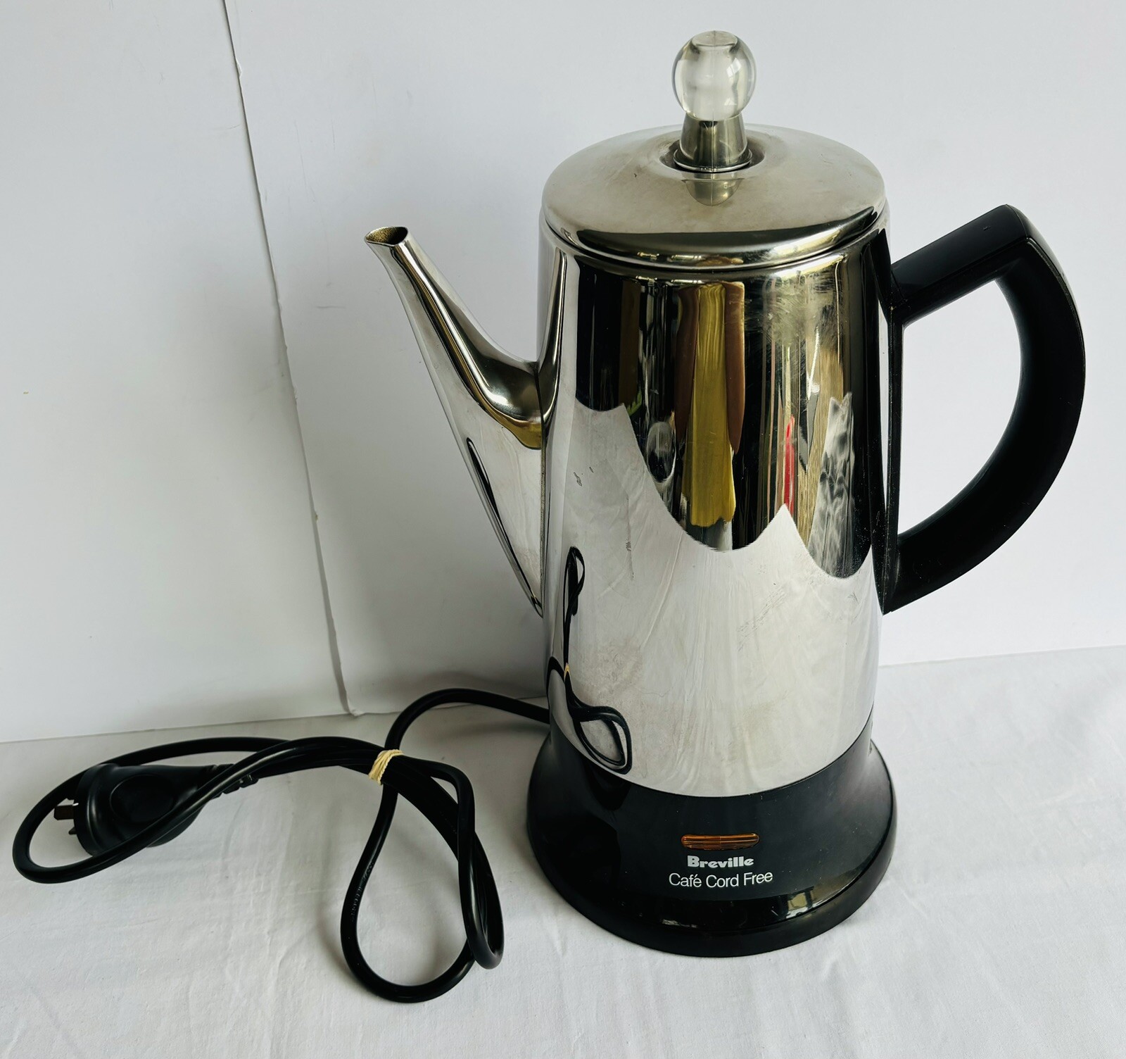 BREVILLE Cafe Cord Free Electric Percolator Coffee Maker 12 Cup CMP12 ...
