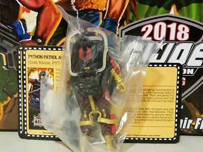 GI Joe Convention 2018 JoeCon Python Patrol Para-Viper *LOOSE/COMPLETE ...