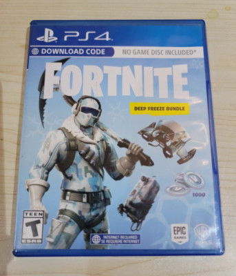 Fortnite Deep Freeze 2018 Bundle For PlayStation 4 883929662623| eBay