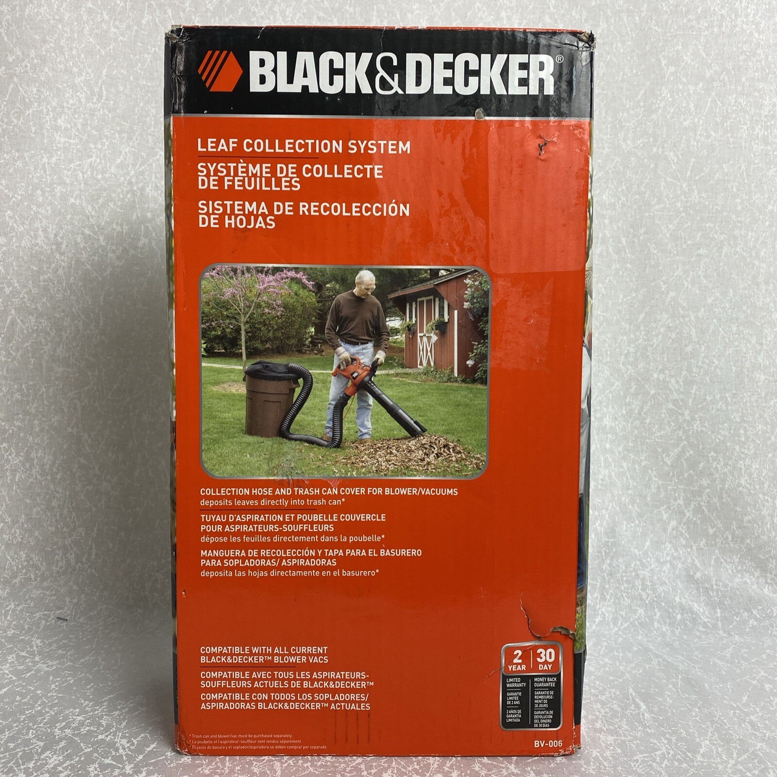 8 Ft Black and Decker Leaf Collection System BV-006 | eBay