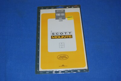 Scott Mounts 198 x 151 - contains 5 mounts Clear background ...