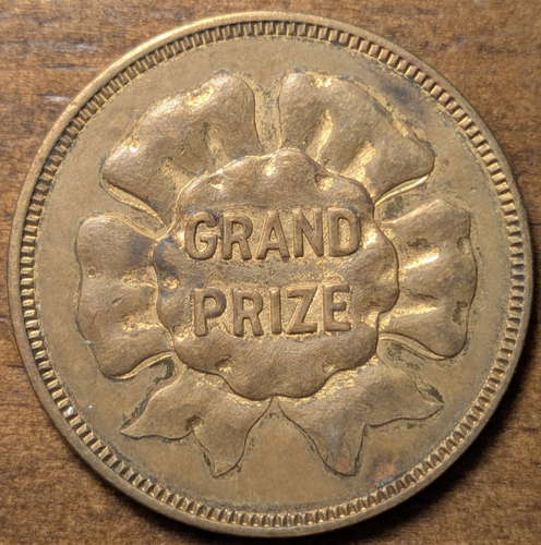 Grand Prize Ribbon $1 Serial Number Slot Machine Amusement Vending ...