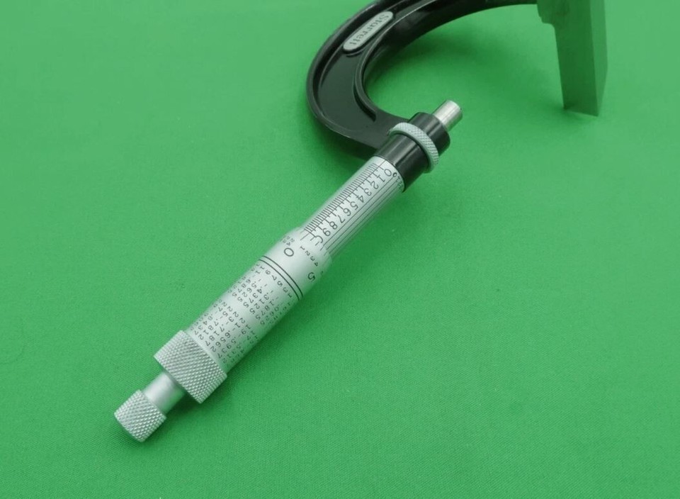 Starrett 436 Micrometer 1-2" Custom Flat Anvil 3" Length .0001" | eBay