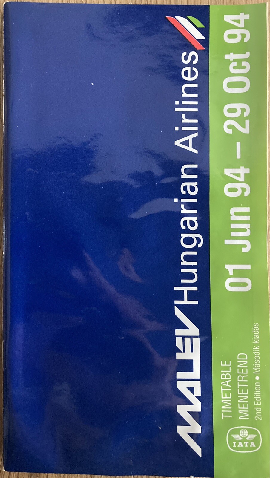 MALEV HUNGARIAN AIRLINES SUMMER 1994 TIMETABLE TU154 TU134 ROUTE MAP | eBay
