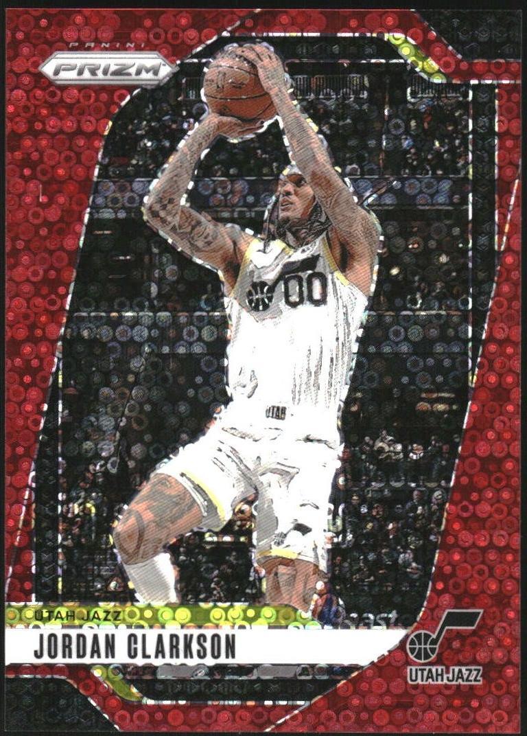 2024-25 Panini Prizm - Jordan Clarkson #3 Red Fast Break Prizm /100 for ...